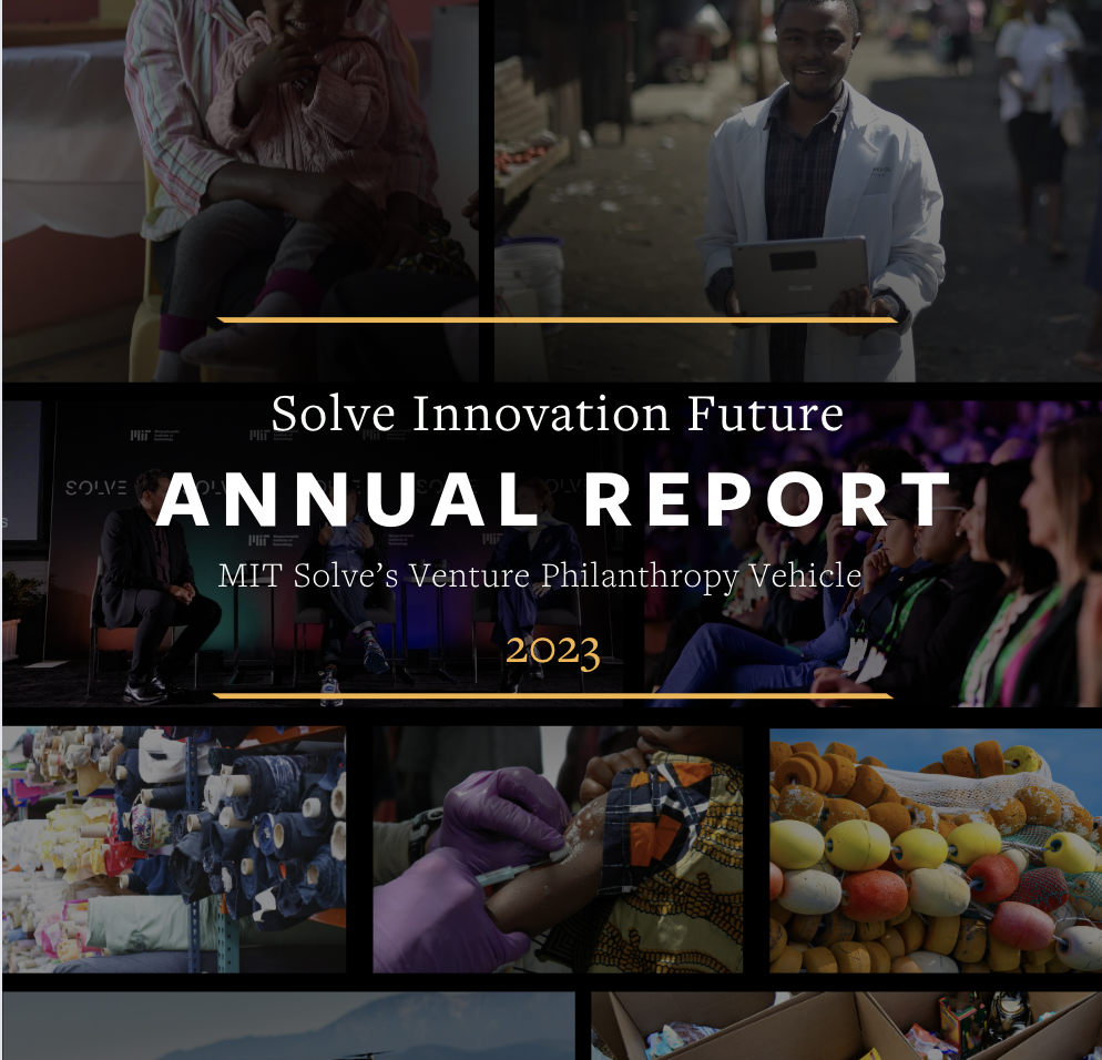 Annual Report 2023 | Solve Innovation Future | Venture Philanthropy